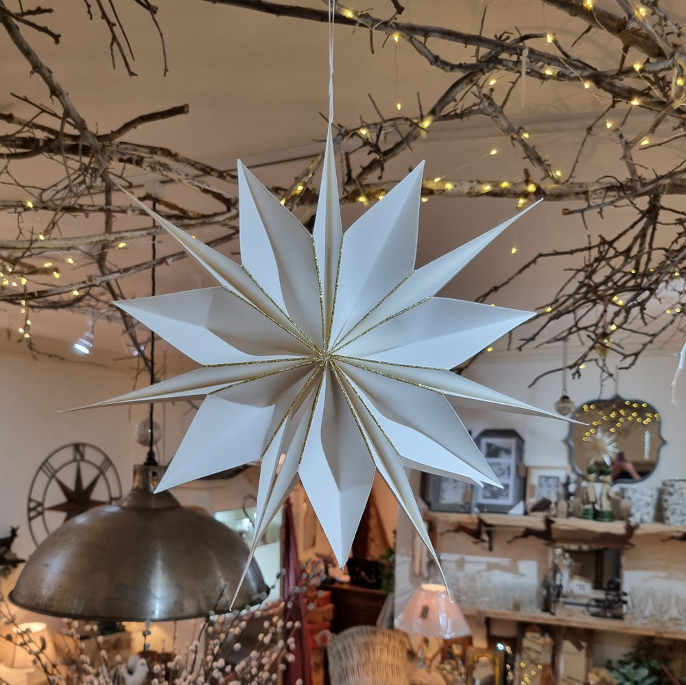 Creating Our Christmas Twigs Display