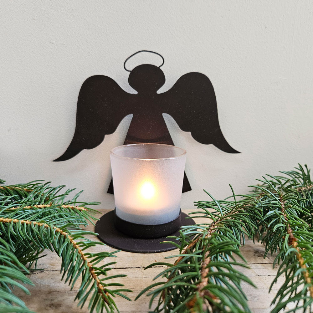 Christmas Angel Tea Light Holder - Christmas Tea light holder -Angel ...
