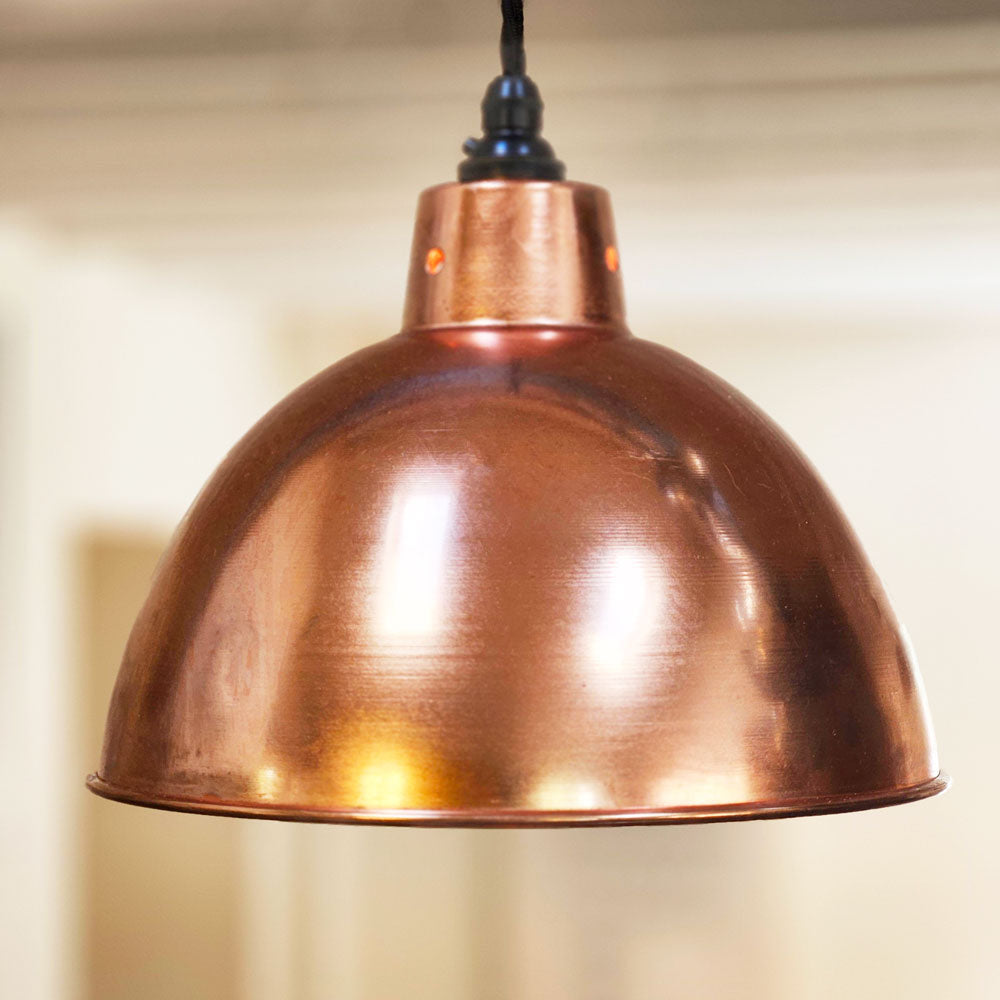 Copper Pendant Shade- Kitchen pendant light - Kitchen Island Pendant ...