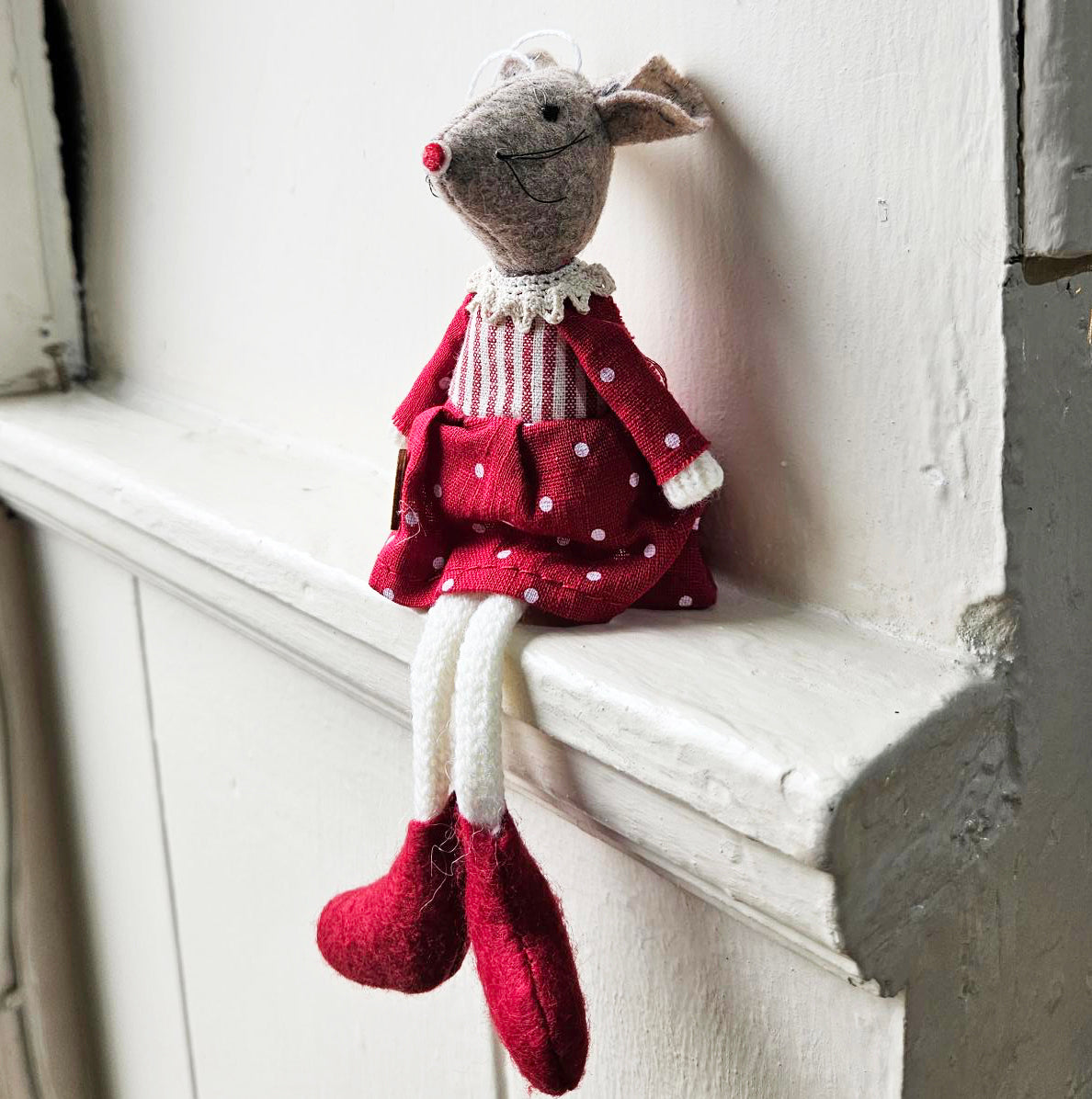 Mabel Fabric - Mouse Tree Decoration -Mouse Christmas tree decoration ...