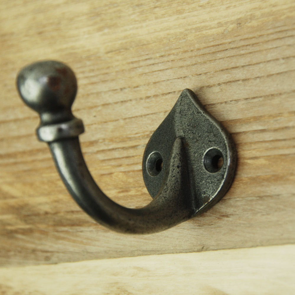 Single Wall Hook- robe hook - towel hook - kitchen hook - coat hook