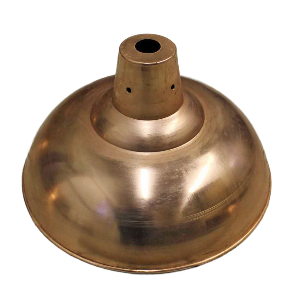 Large retro polished copper pendant ceiling light shade 360mm